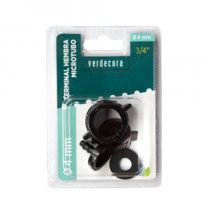 Comprar Terminal hembra 3/4"-4mm verdecora - Verdecora