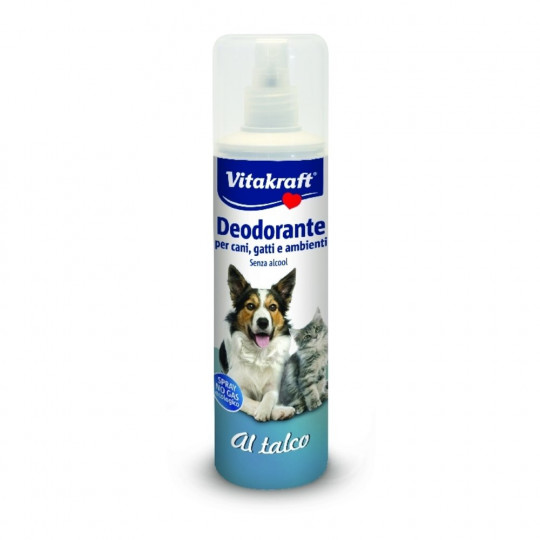Comprar Spray desodorante talco perros y gatos 250 ml - Verdecora
